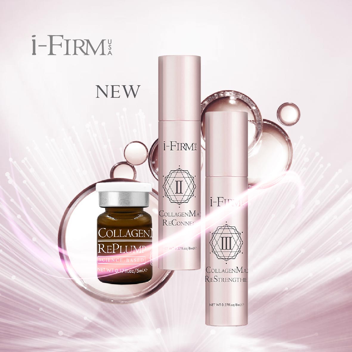 I-FIRM Collagen Max Skin Integrity Programme 多型膠原細胞填充療程 1box (4sets ...